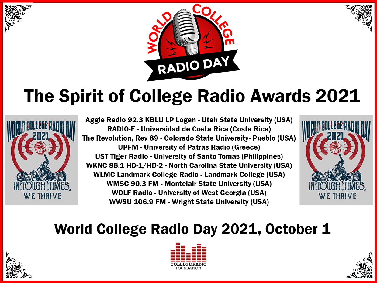 WKNC wins Spirit of College Radio award - WKNC 88.1 FM - North Carolina ...