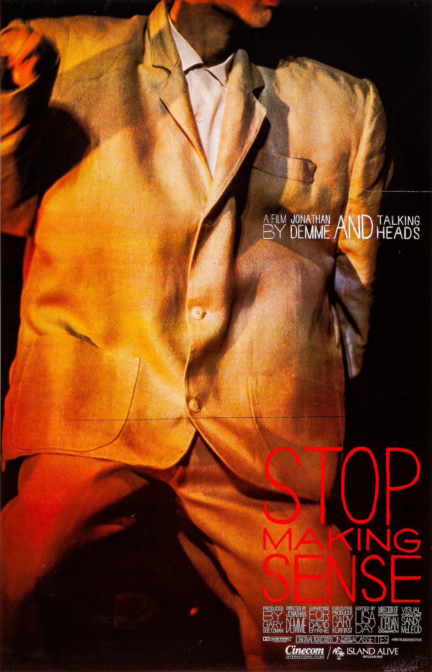Film Review: Stop Making Sense - WKNC 88.1 FM - North Carolina State ...